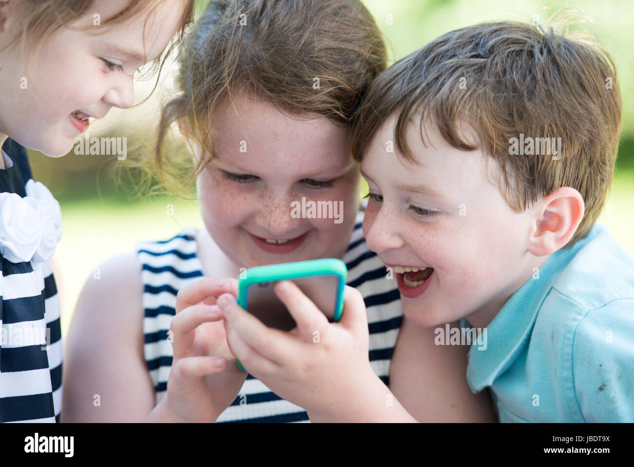 Kids Laughing And Playing