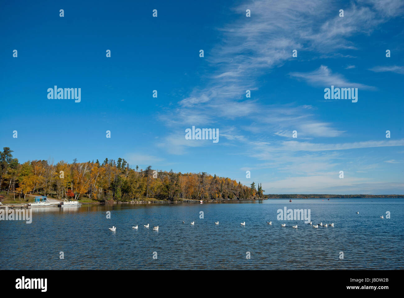 West Hawk Lake, Whiteshell Provincial Park, Manitoba, Canada Stock ...