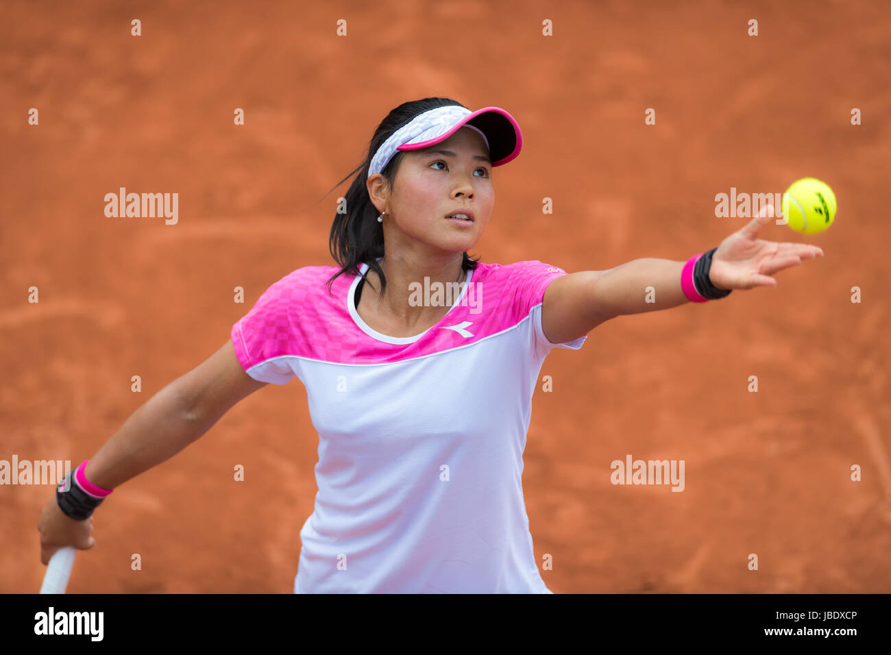 PARIS, FRANCE - MAY 30 : Risa Ozaki at the 2017 Roland Garros Grand ...