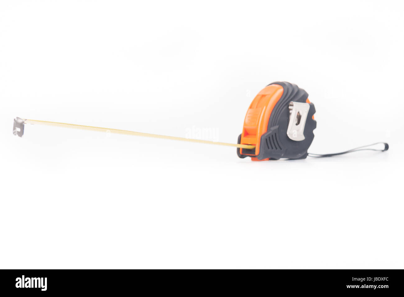 Tape measure isolated on white background Stock Photo - Alamy