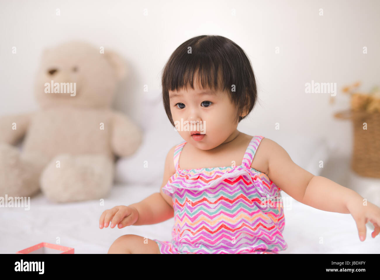 Happy Asian Baby