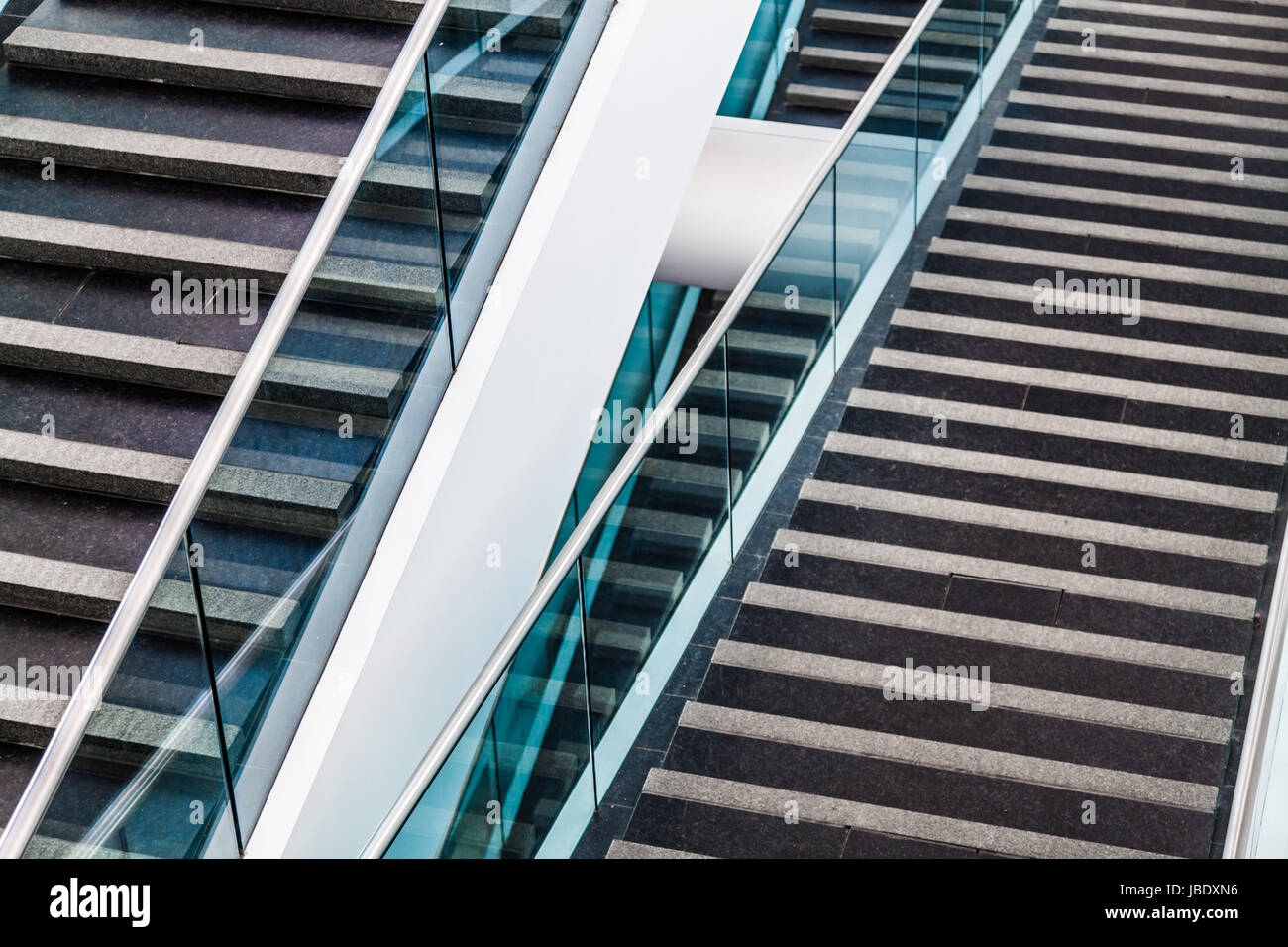 Interior Modern Architectural Staircase Detail Stock Photo - Alamy