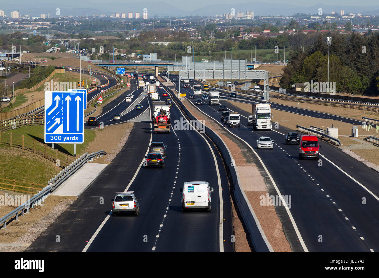 M74 motorway hi-res stock photography and images - Alamy