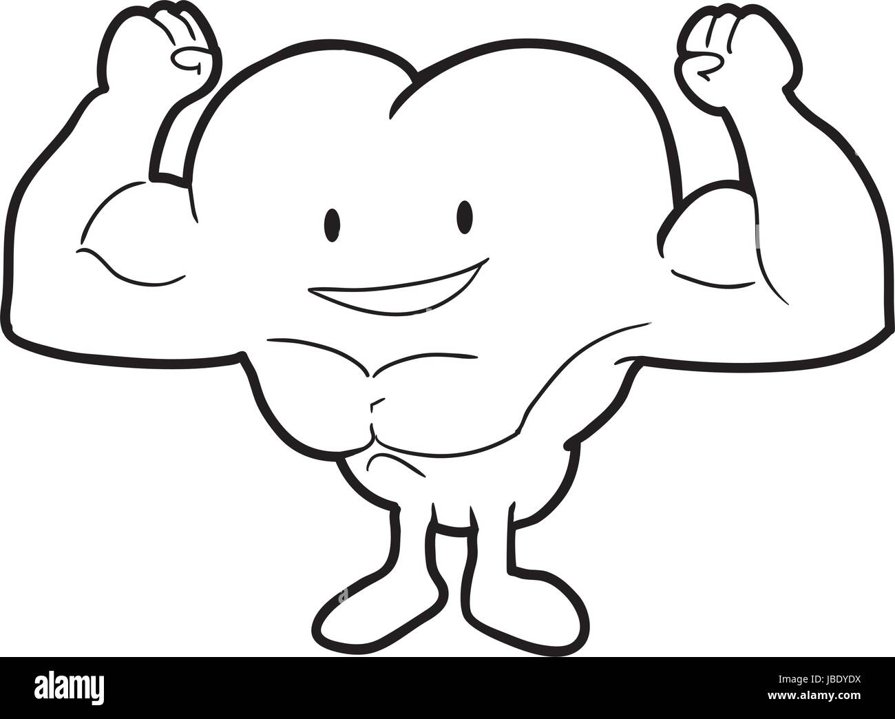 Body building and gym cartoon Stock Vector Image & Art - Alamy