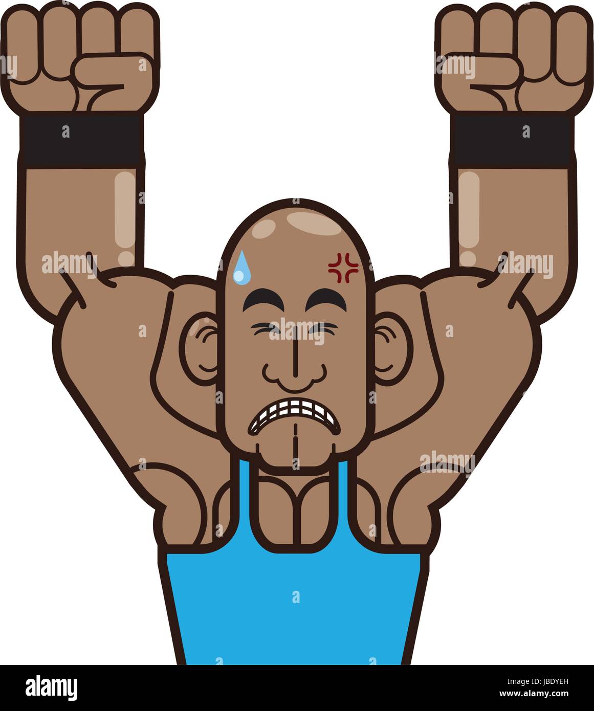 Body building and gym cartoon Stock Vector Image & Art - Alamy