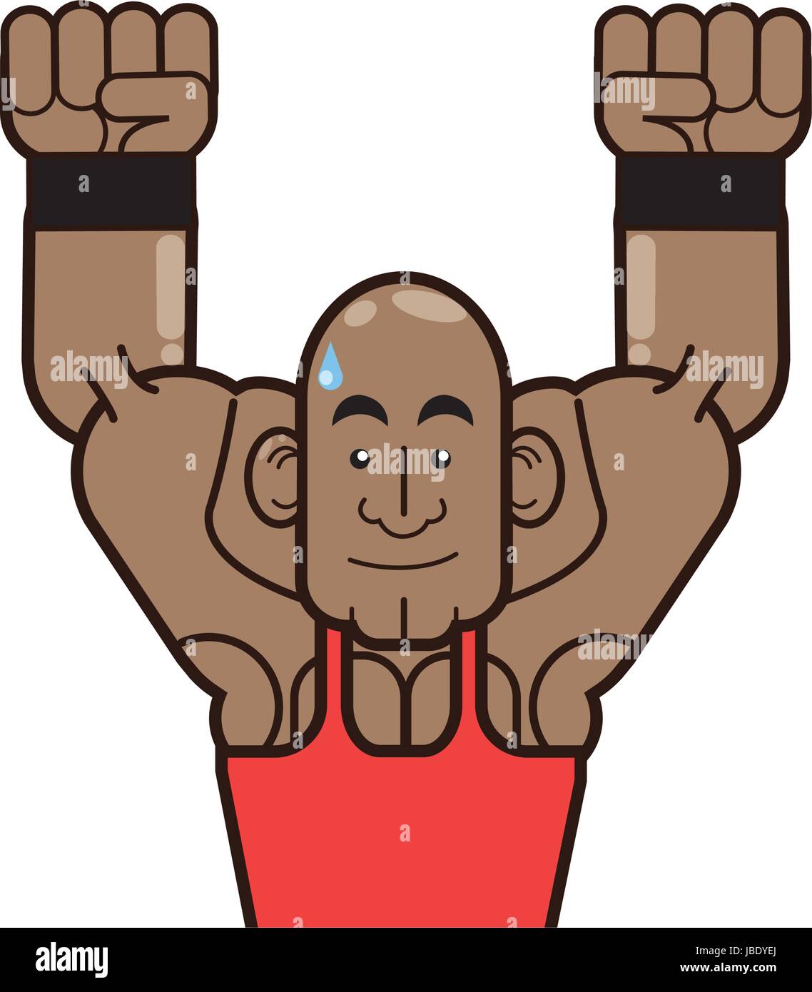 Body building and gym cartoon Stock Vector Image & Art - Alamy