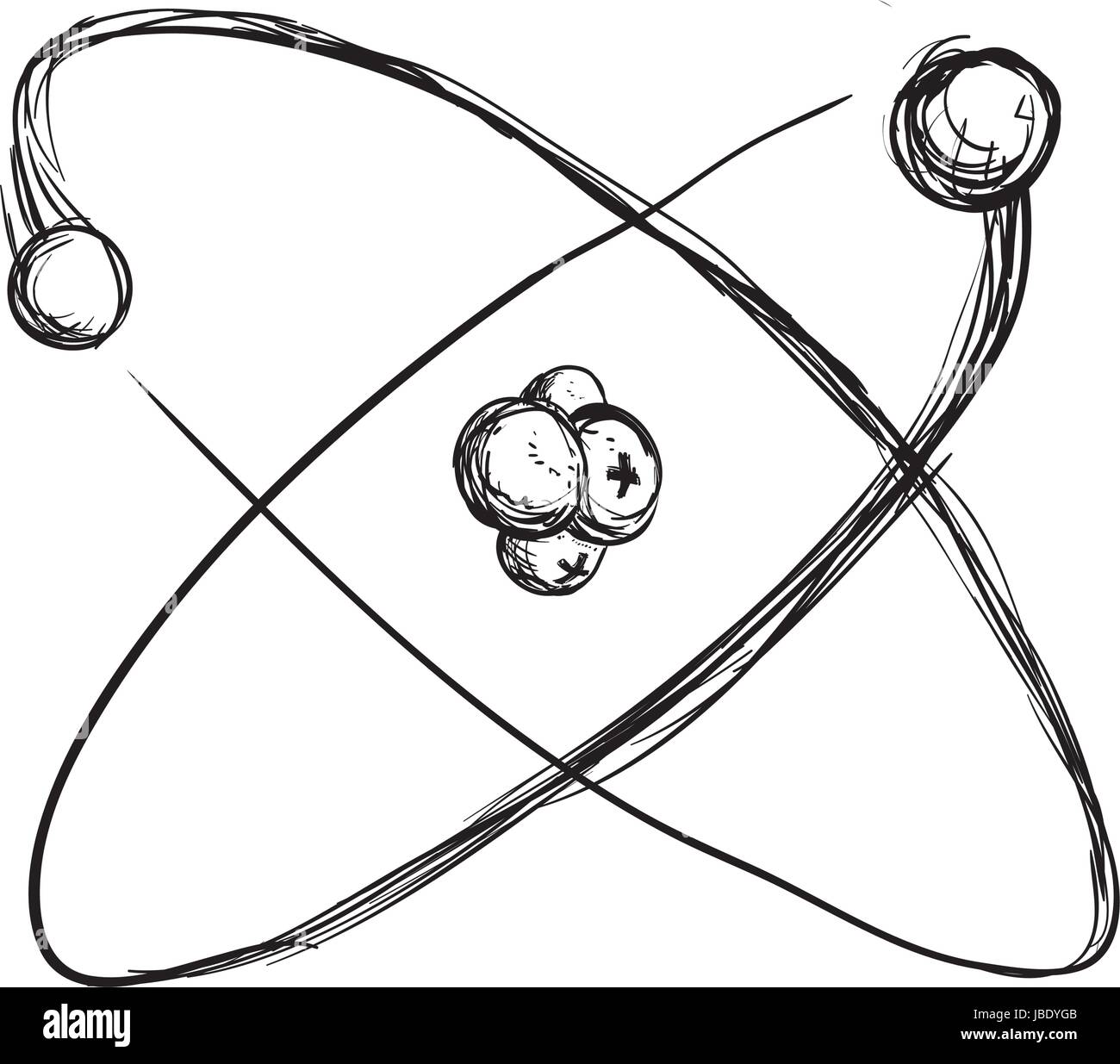 Atom Model Cut Out Stock Images & Pictures - Alamy