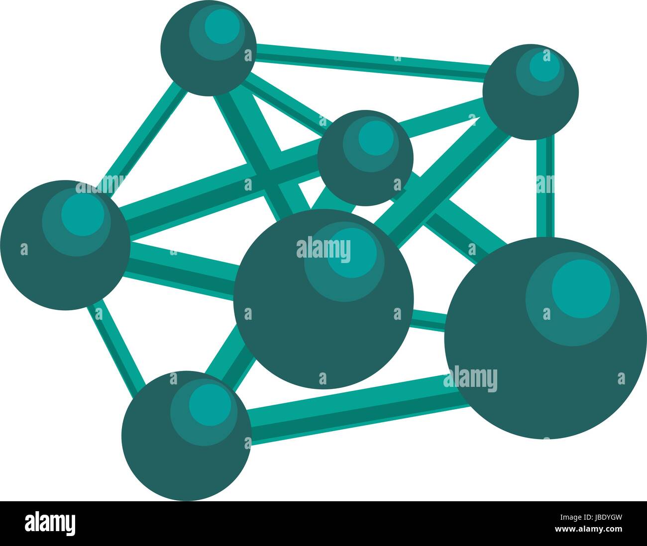 Atom science molecule Stock Vector Image & Art - Alamy