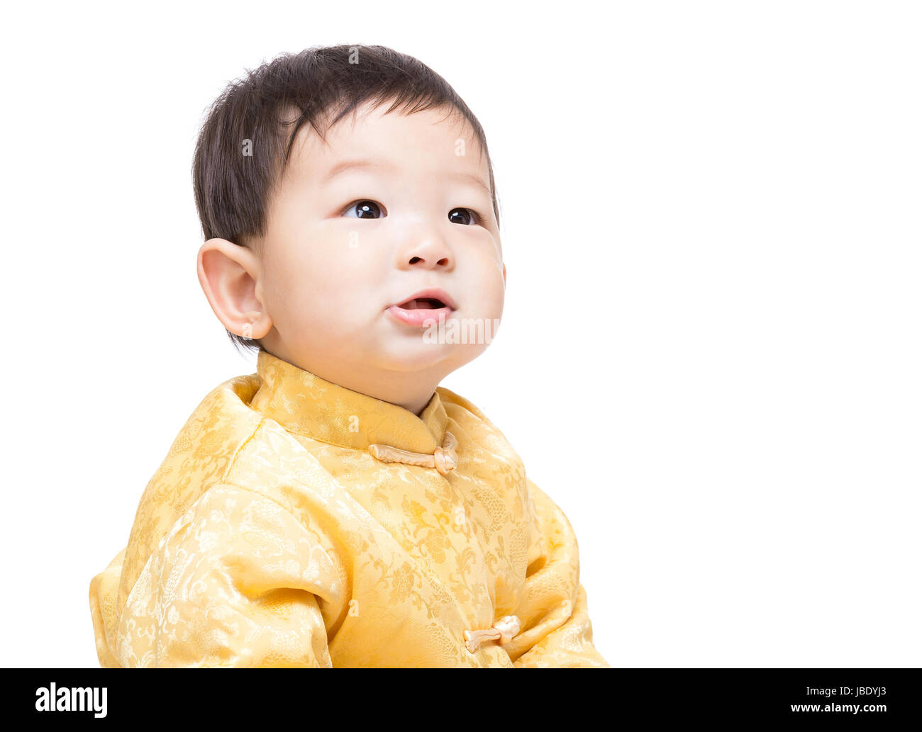 Chinese baby boy looking up Stock Photo - Alamy