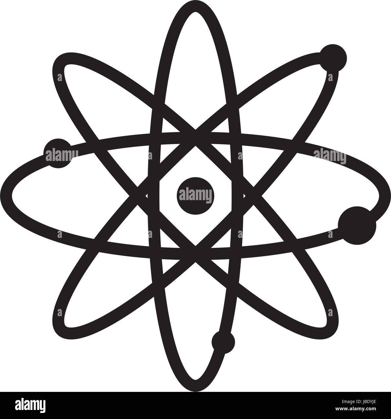 Atom science molecule Stock Vector Image & Art - Alamy