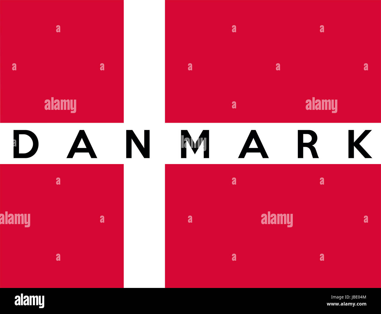 very big size illustration country flag of denmark Stock Photo - Alamy
