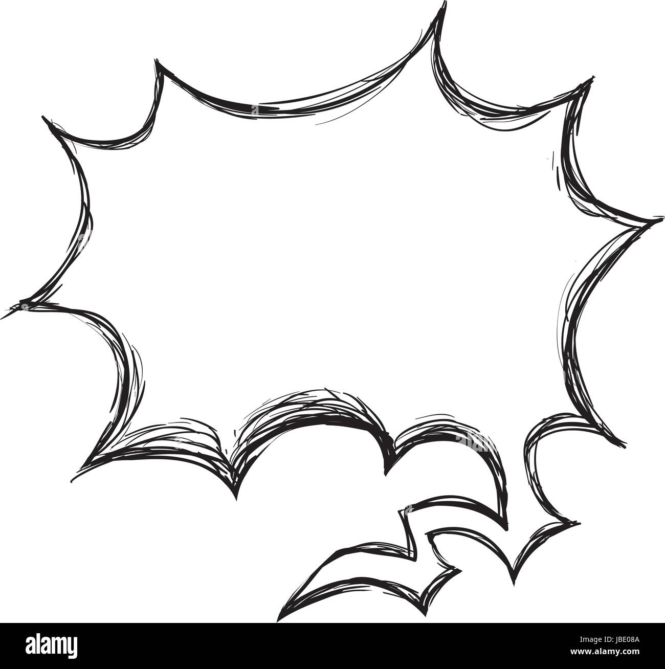 Comic bubble draw Stock Vector Image & Art - Alamy