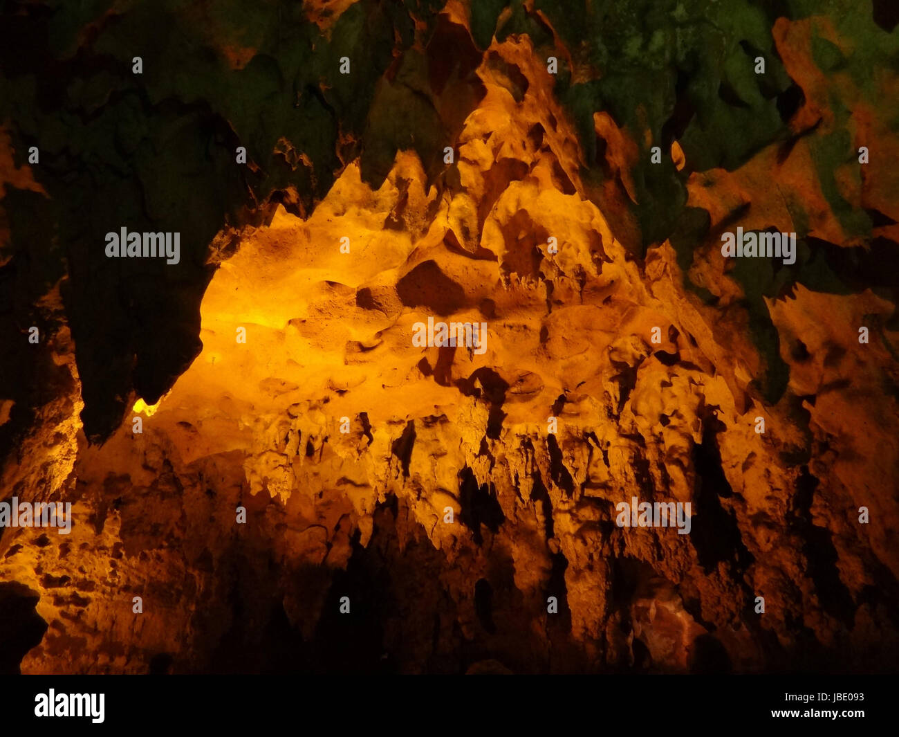 a cave in Loltun located in Yucatan, Mexico Stock Photo - Alamy