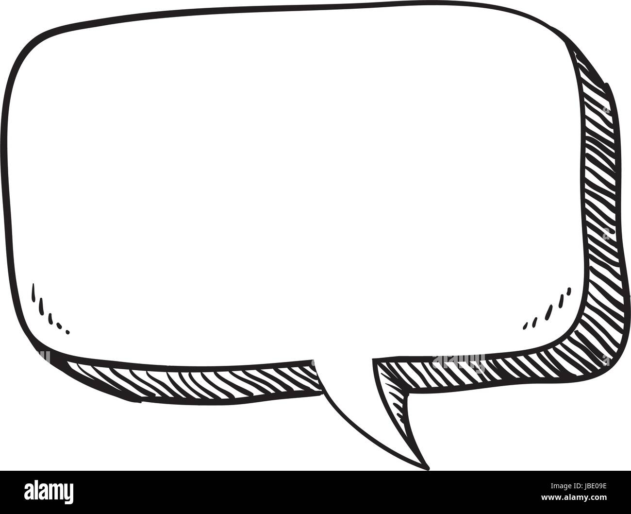 Comic bubble draw Stock Vector Image & Art - Alamy