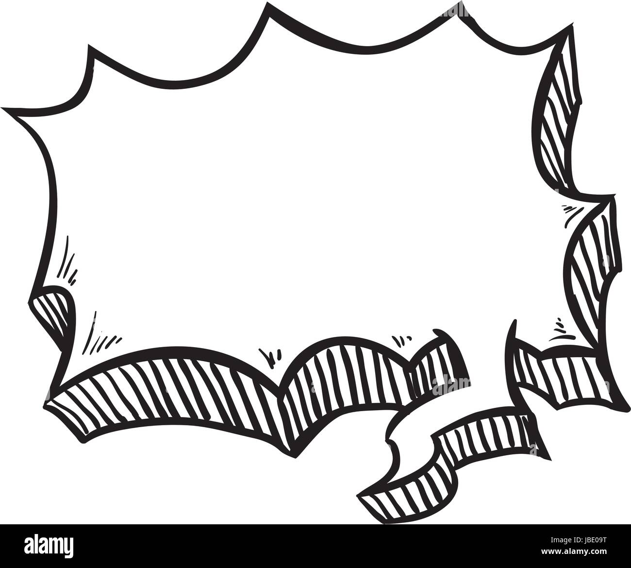 Comic bubble draw Stock Vector Image & Art - Alamy