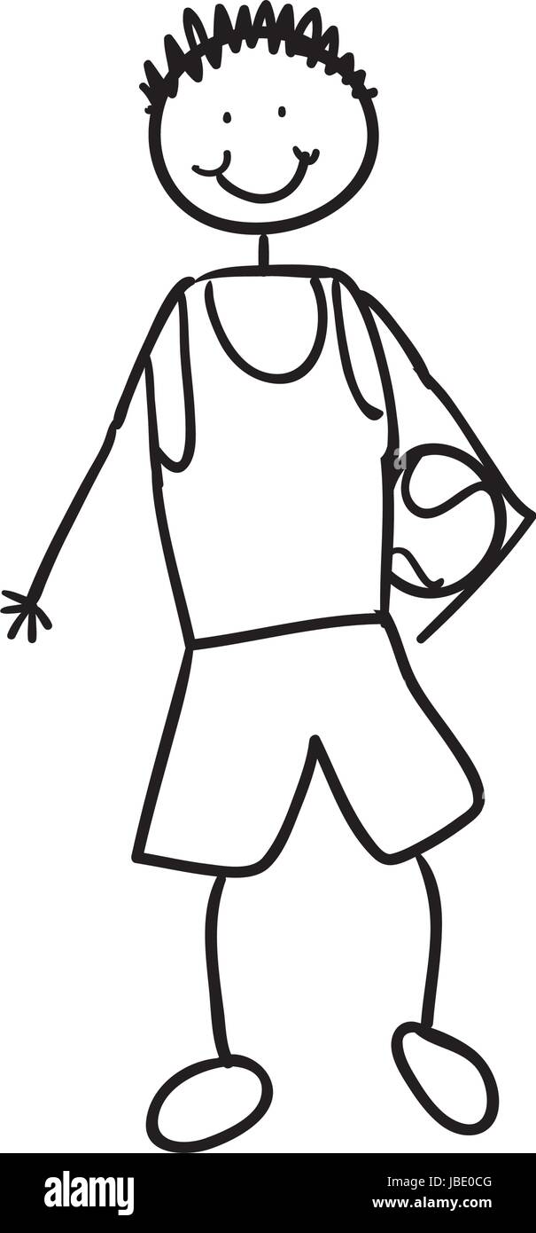 Boy doodle draw Stock Vector Image & Art - Alamy