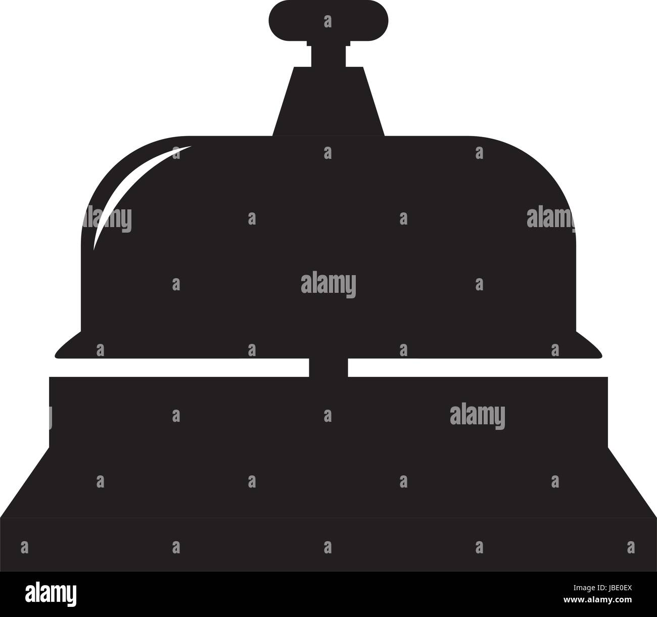 Hotel ring bell Stock Vector Image & Art - Alamy