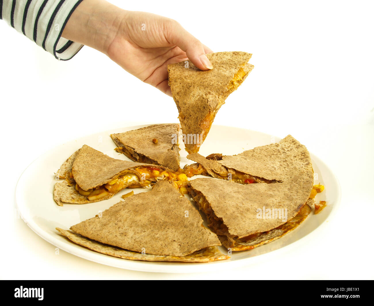 Hand plate grab hi-res stock photography and images - Alamy