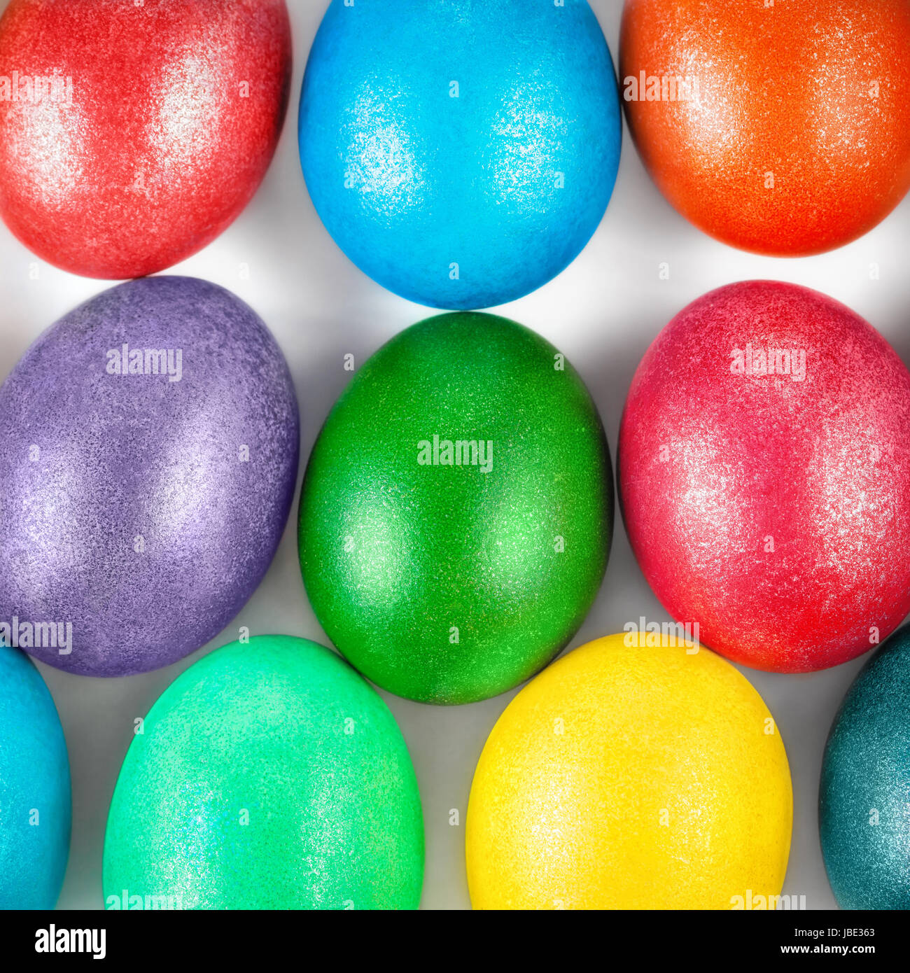 background with colorful Easter eggs Stock Photo - Alamy