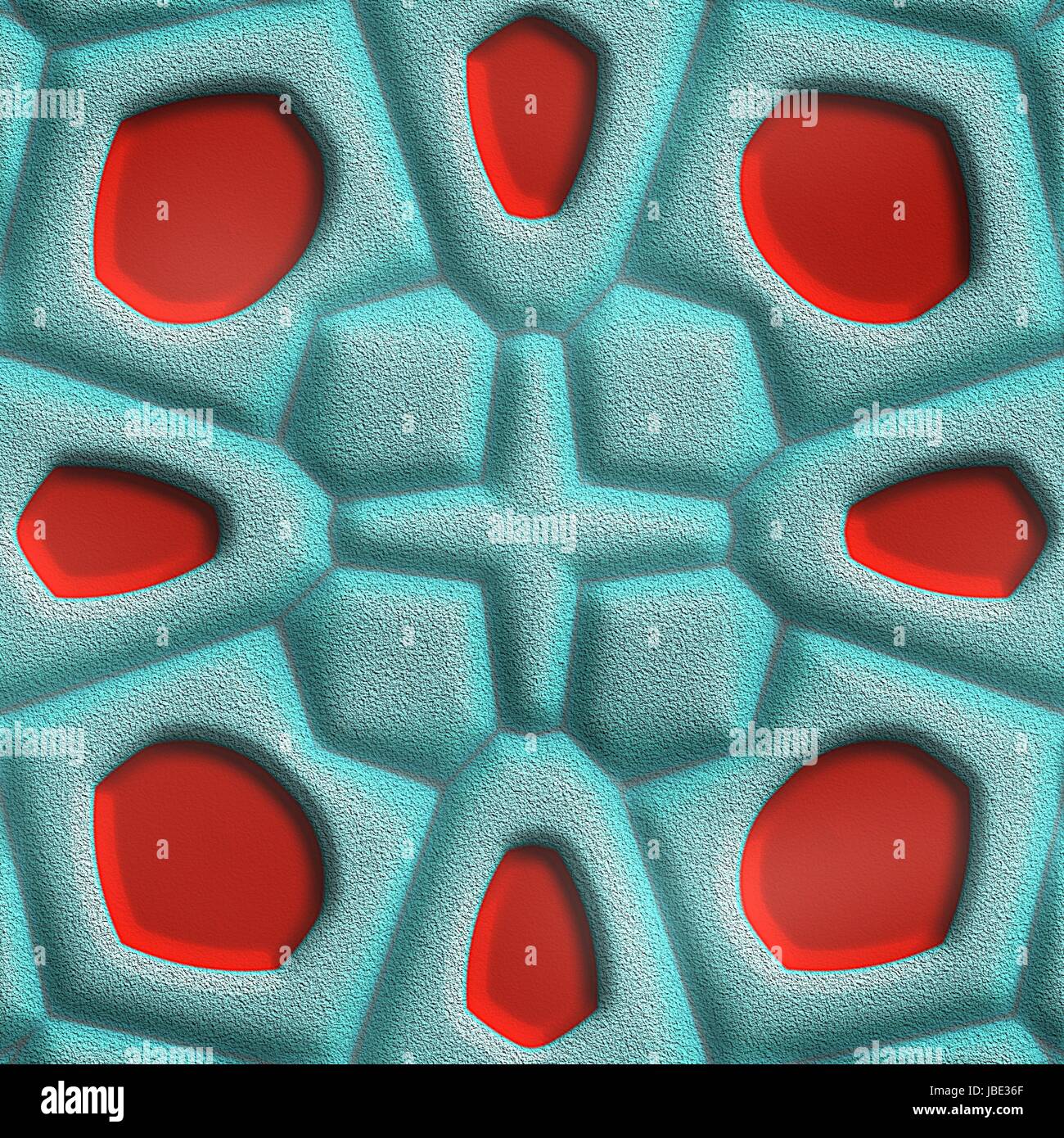 Seamless tileable decorative 3d abstract background pattern Stock Photo ...