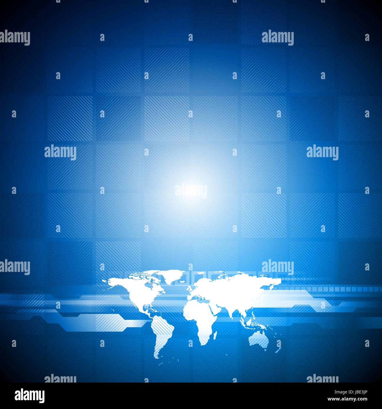 Abstract tech vector bright background Stock Photo - Alamy