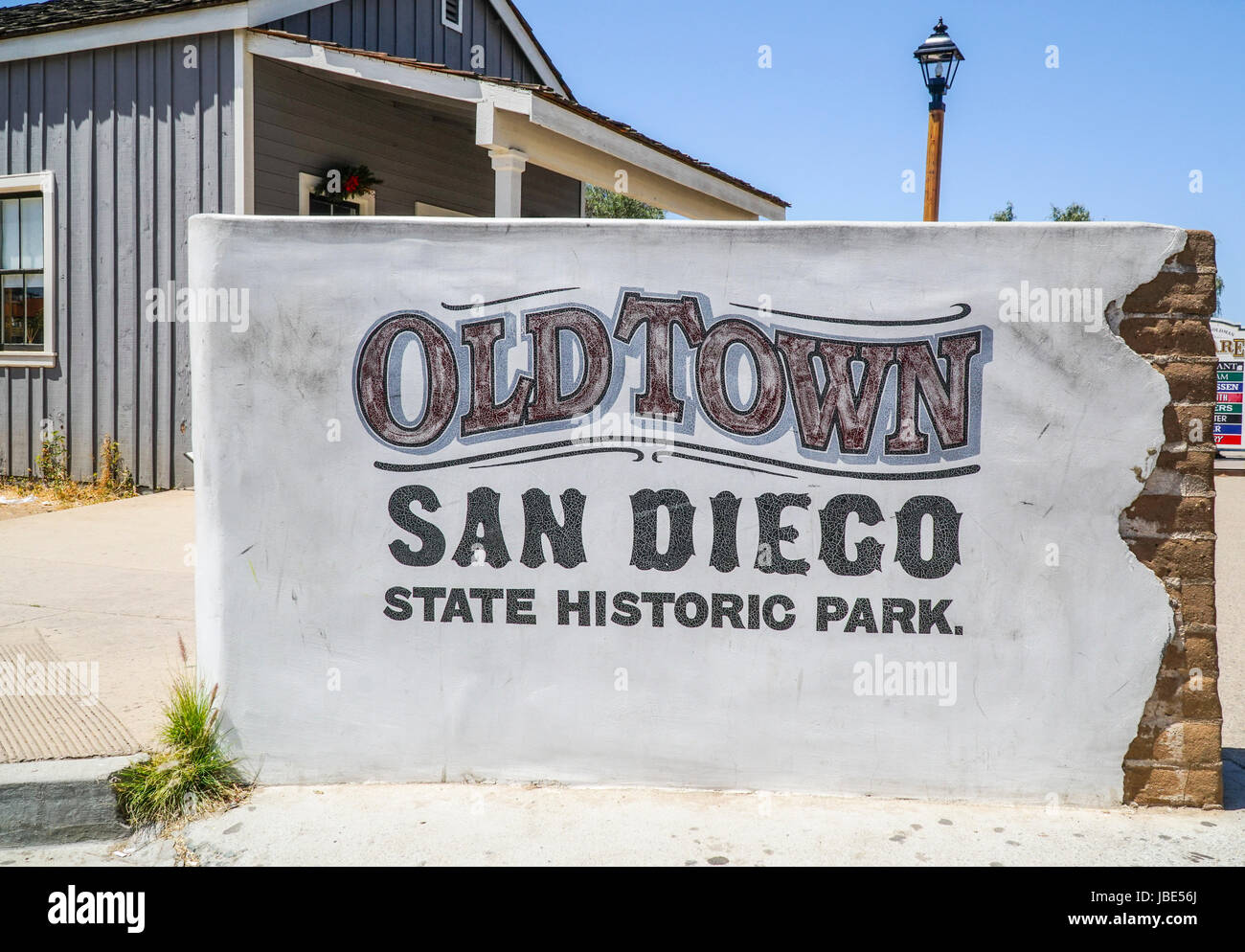 Old Town San Diego Historic State Park - SAN DIEGO - CALIFORNIA Stock ...