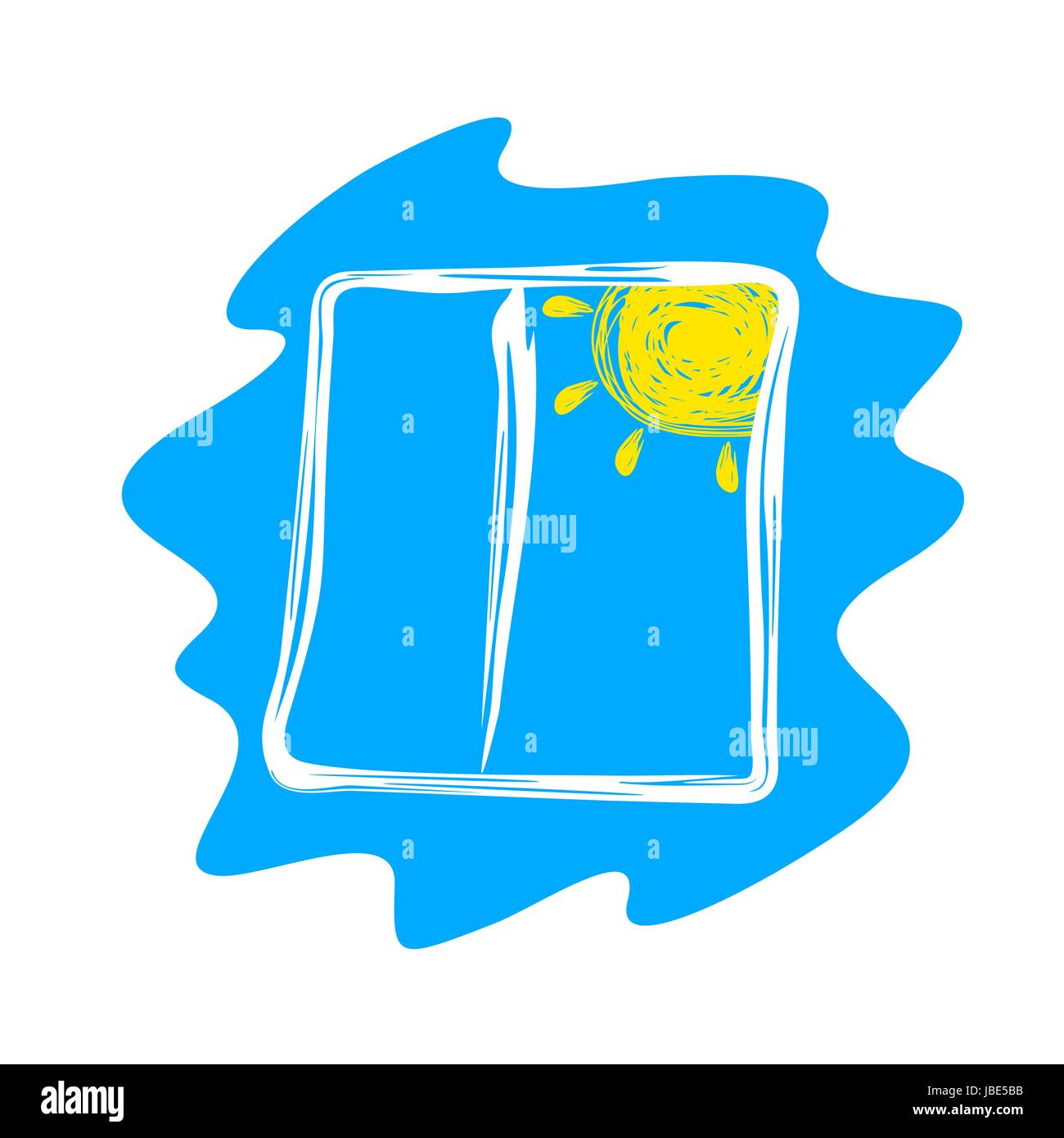 House in sun Cut Out Stock Images & Pictures - Alamy