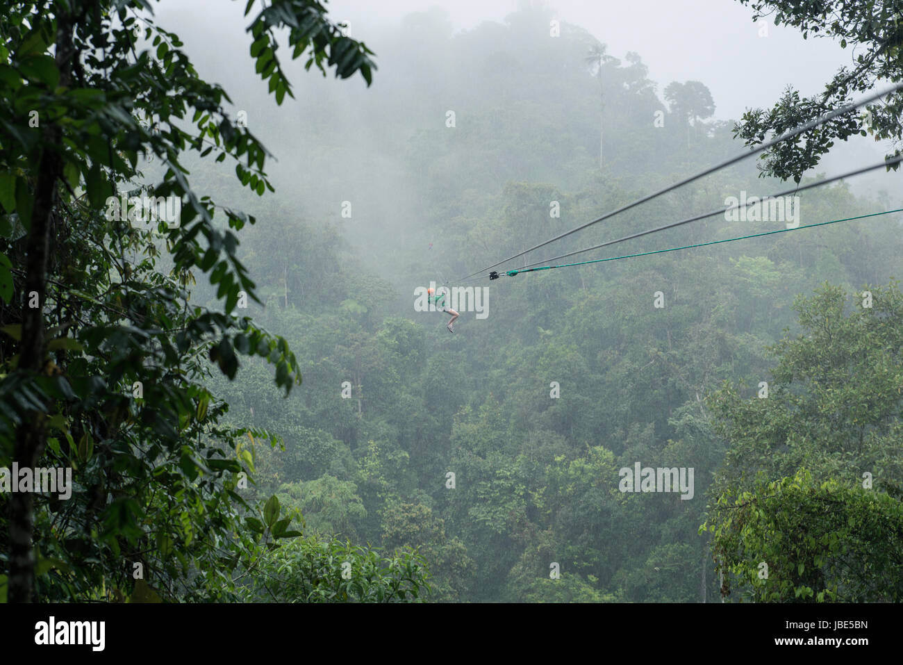Ziplining hi-res stock photography and images - Alamy