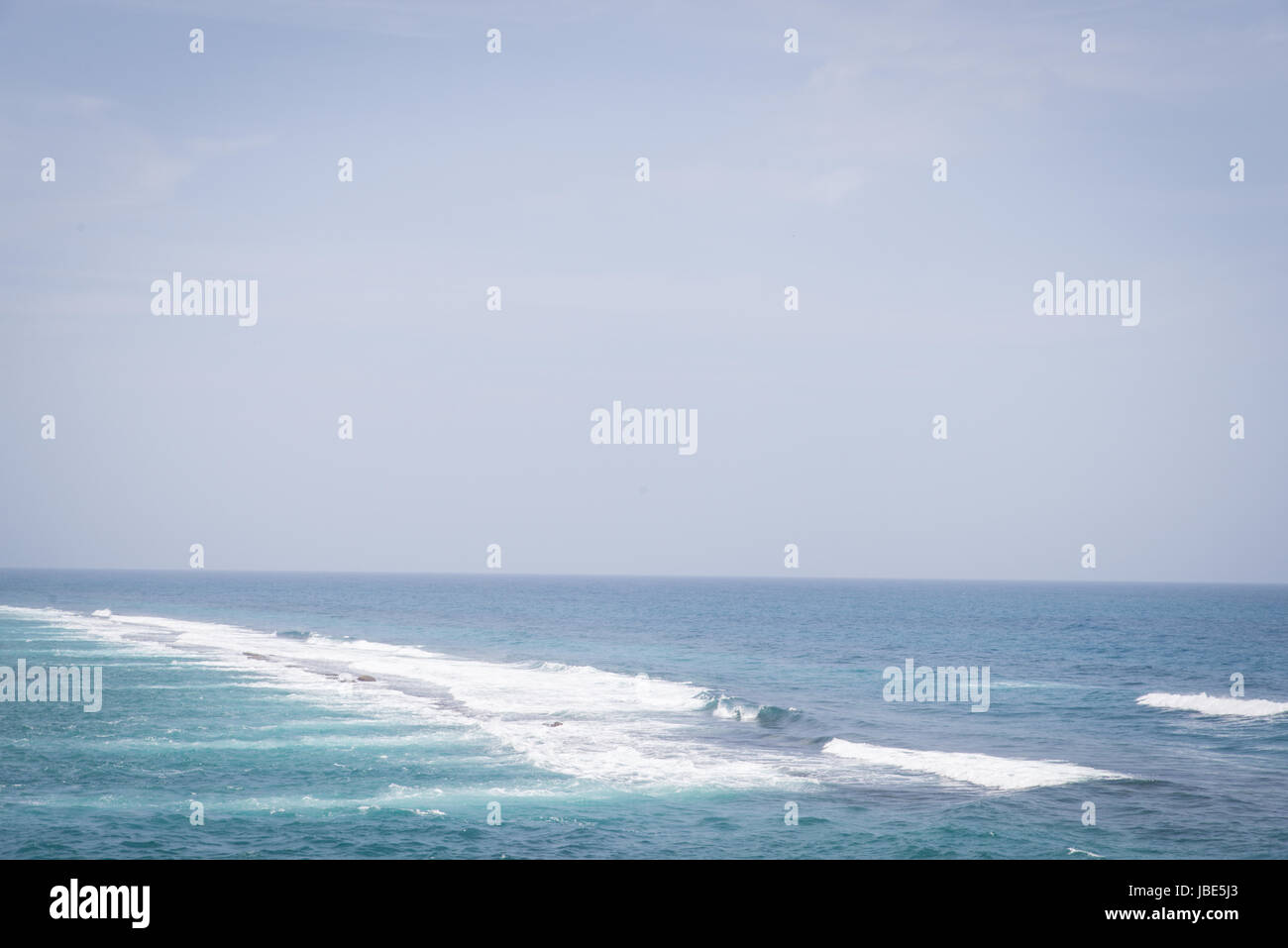 waves in the caribbean Stock Photo - Alamy