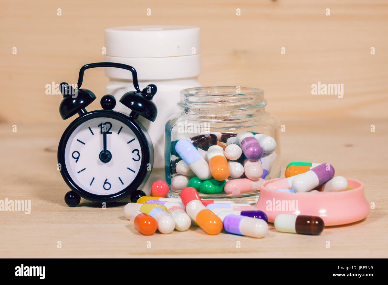 Medication alarm hi-res stock photography and images - Alamy