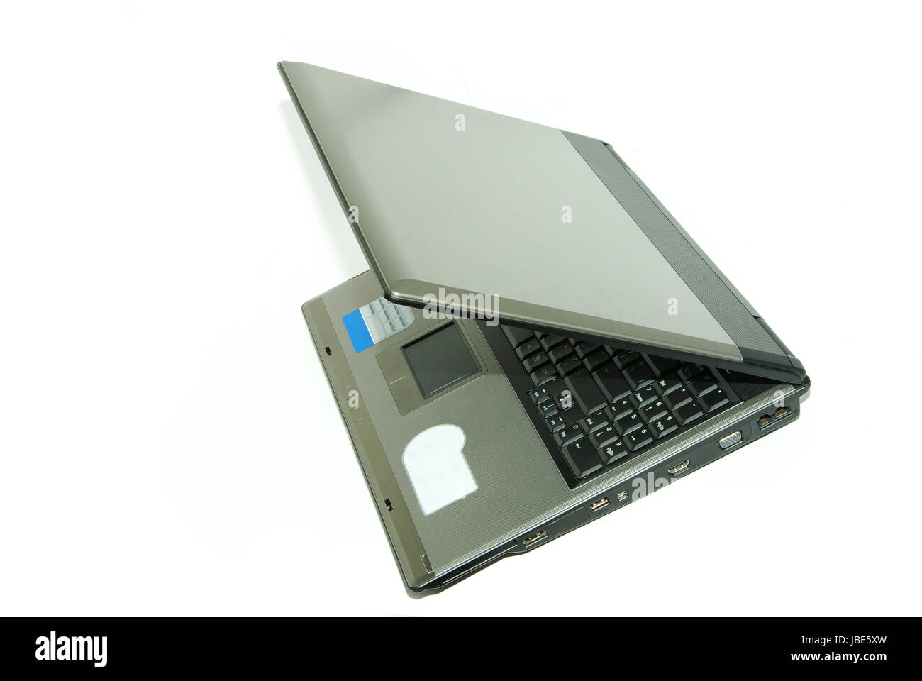 Notebook personal computer on white background Stock Photo - Alamy
