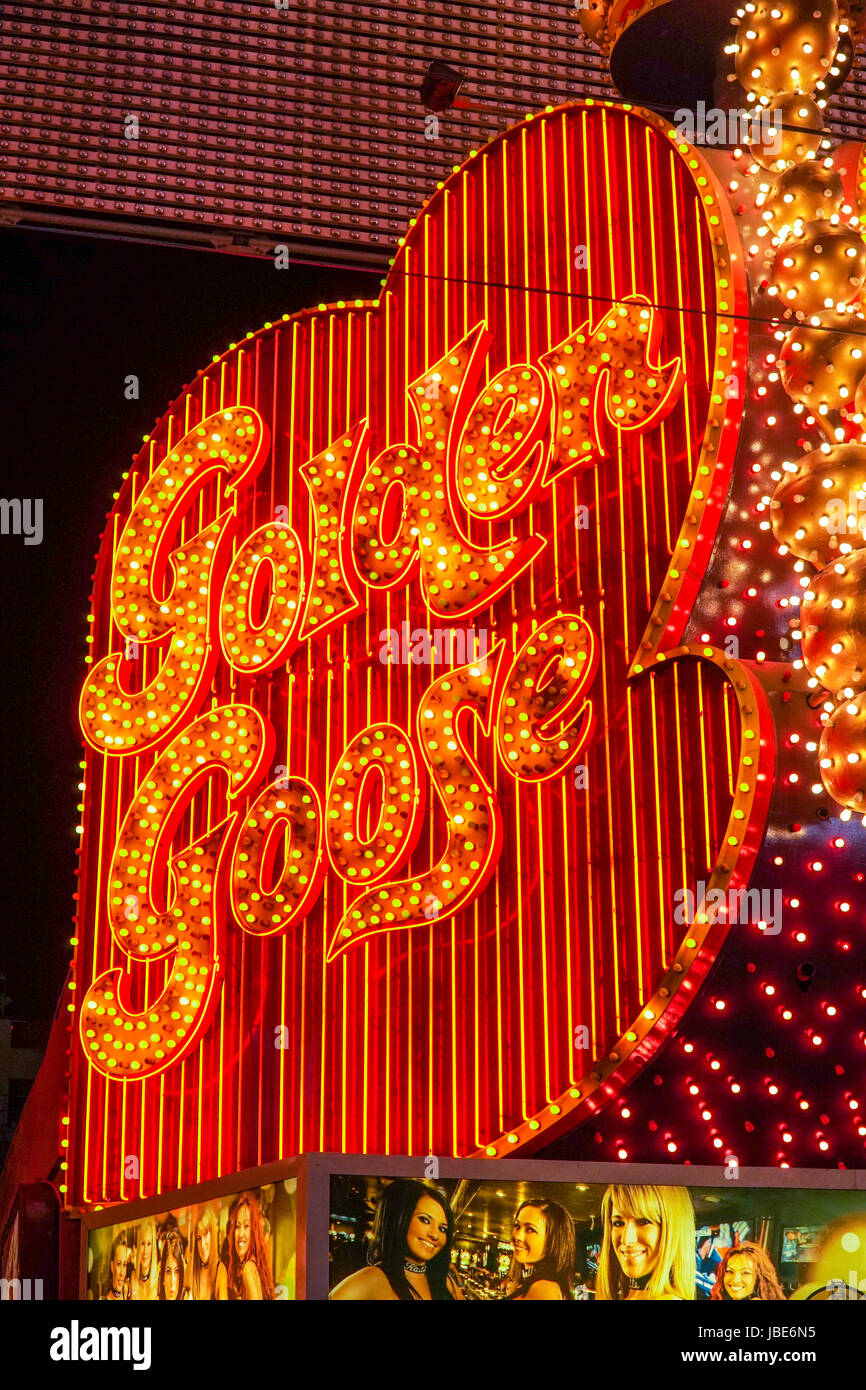 Golden Goose striptease club in Downtown Las Vegas - LAS VEGAS - NEVADA ...