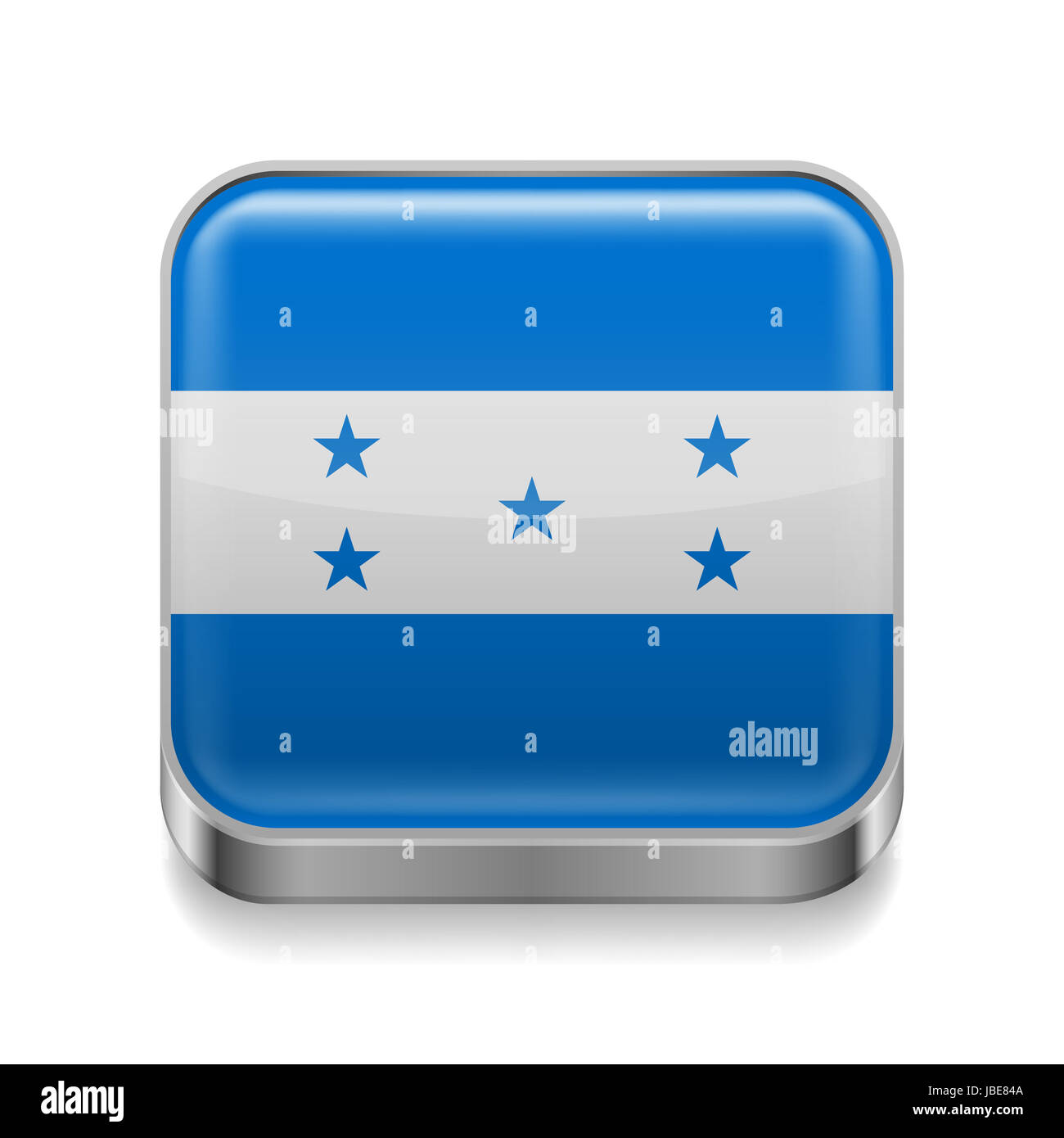 Honduran national flag Cut Out Stock Images & Pictures - Alamy