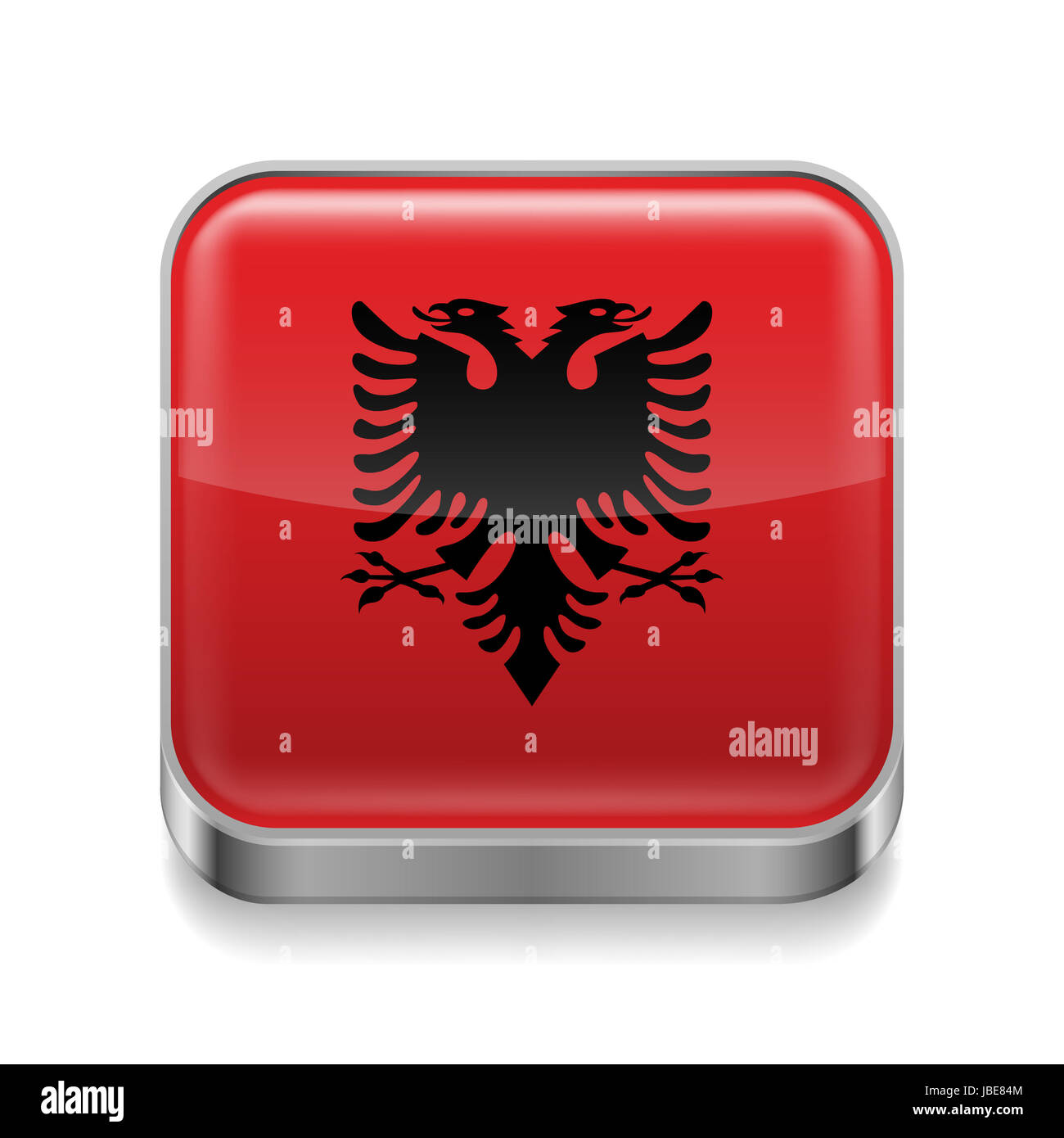 Albanian national symbol Cut Out Stock Images & Pictures - Alamy