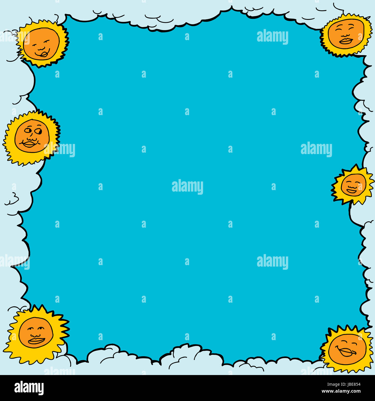 Doodle Border Stock Photos & Doodle Border Stock Images - Alamy