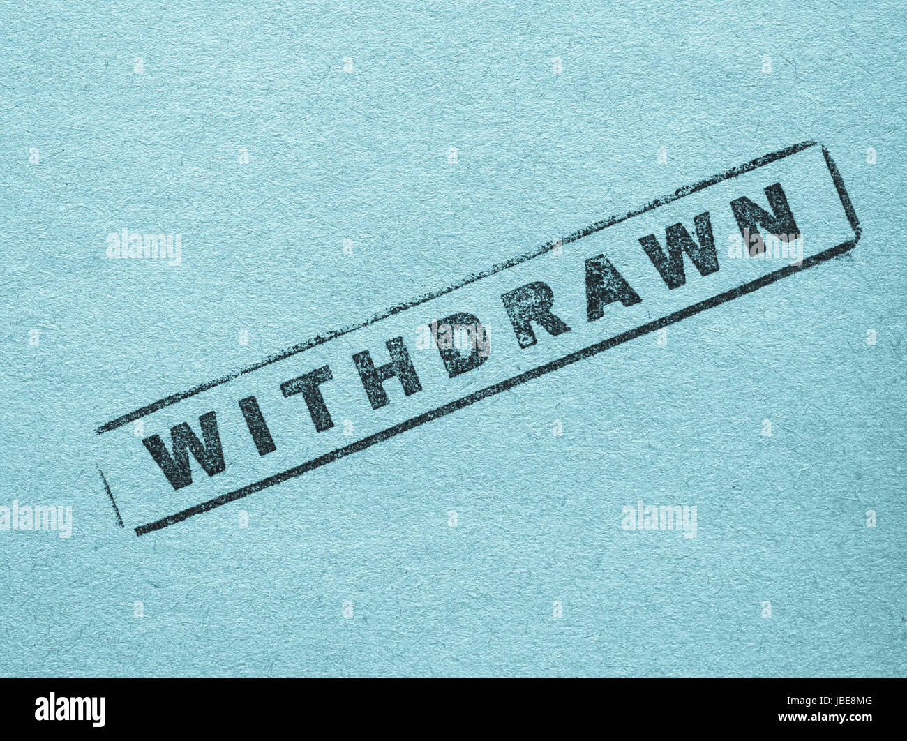 Withdrawn stamp hi-res stock photography and images - Alamy