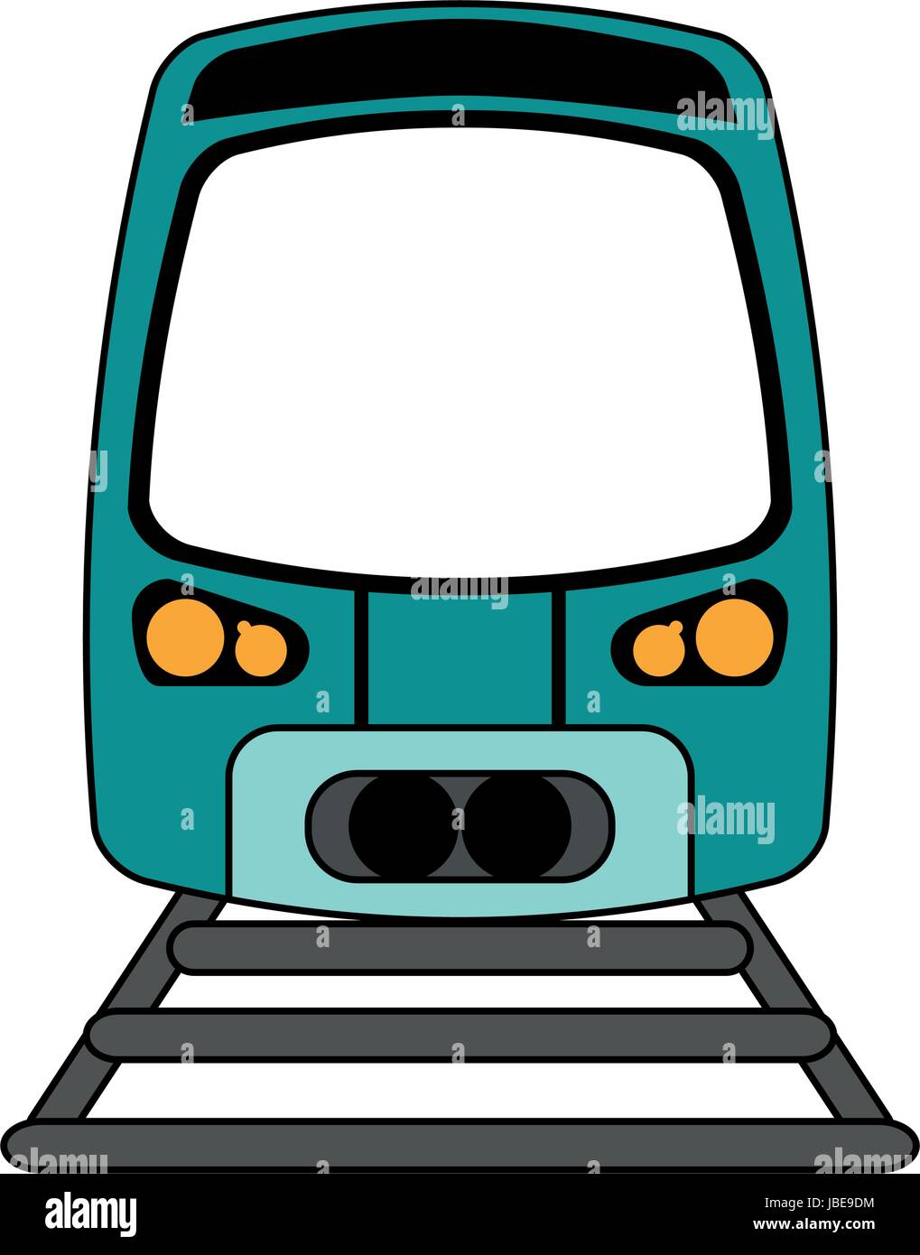 train flat illustration Stock Vector Image & Art - Alamy