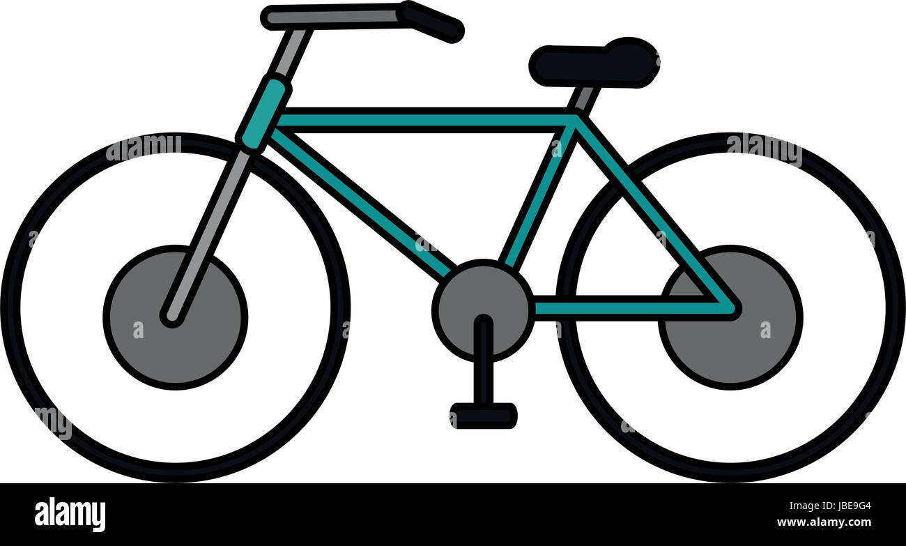 bycicle flat illustration Stock Vector Image & Art - Alamy