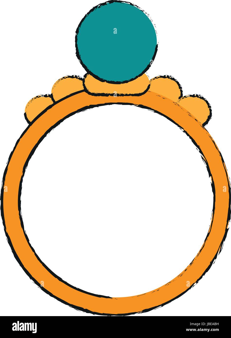 ring draw illustration Stock Vector Image & Art - Alamy