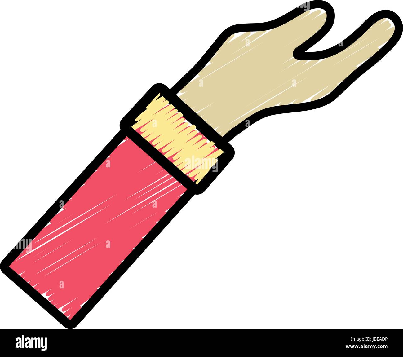 Raised arms woman up Stock Vector Images - Alamy