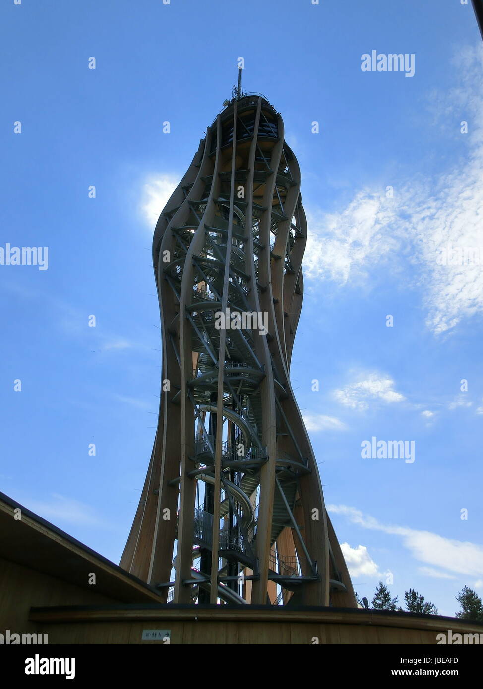 panoramaturm at the pyramidenkogel Stock Photo - Alamy