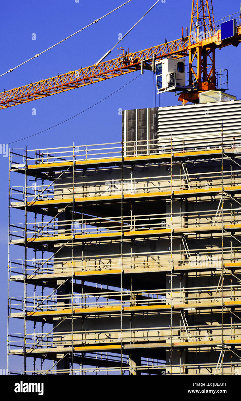 Construction of modern urban commercial architecture Stock Photo - Alamy