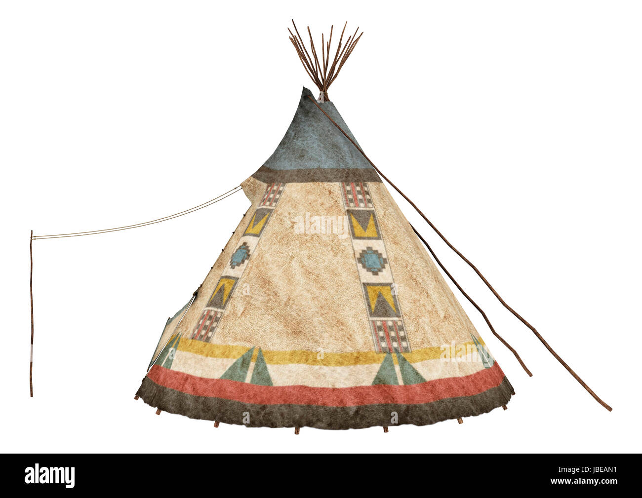 Native American Teepee High Resolution Stock Photography and Images - Alamy