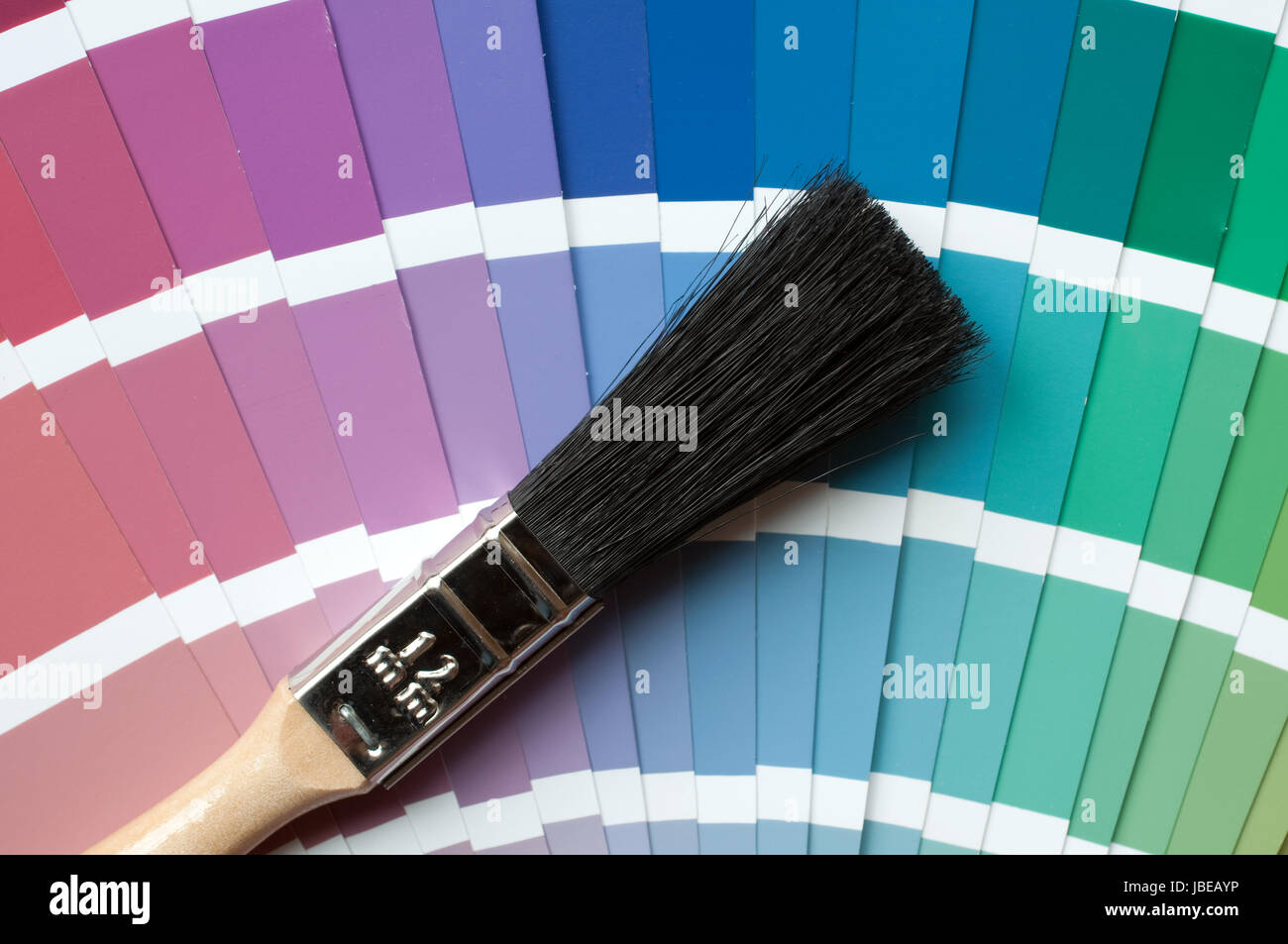 White paint colour chart hi-res stock photography and images - Alamy