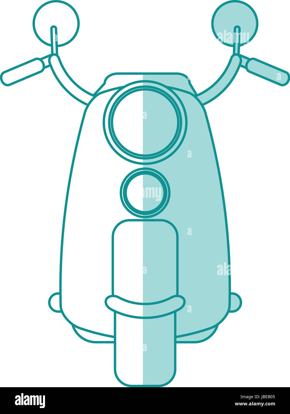 Motorcycle shadow Stock Vector Images - Alamy