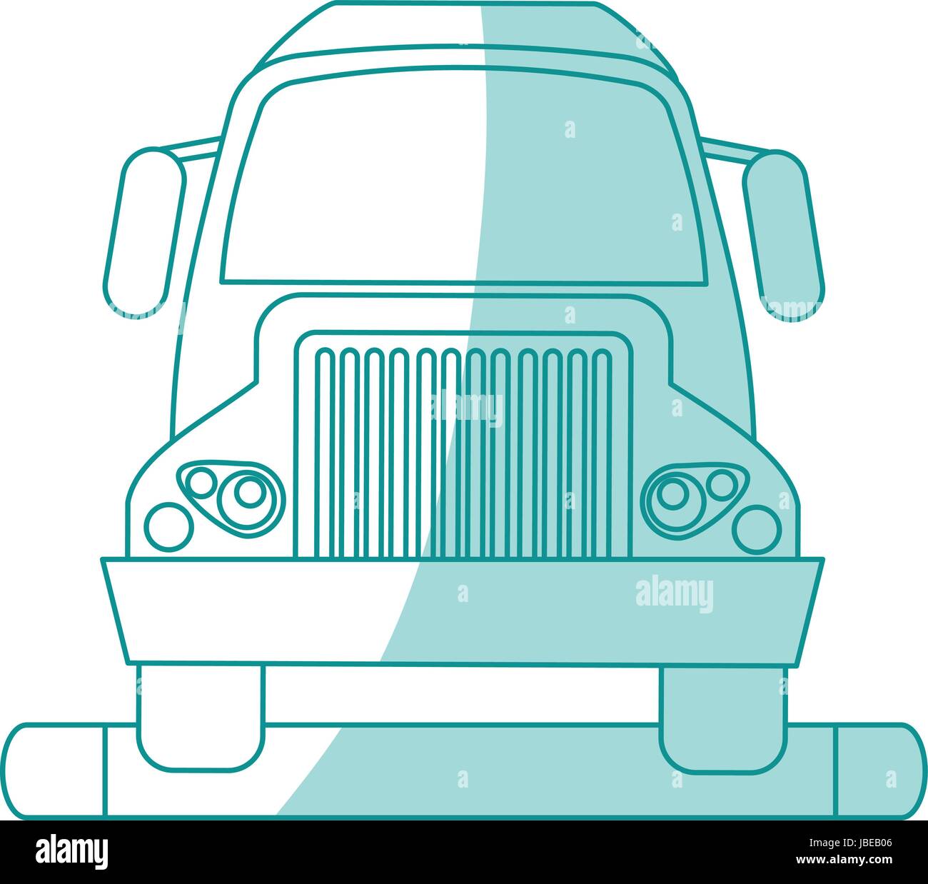 truck shadow illustration Stock Vector Image & Art - Alamy