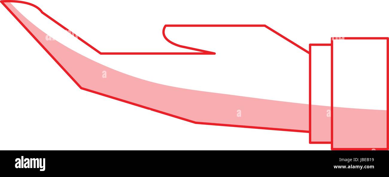 hand shadow illustration Stock Vector Image & Art - Alamy