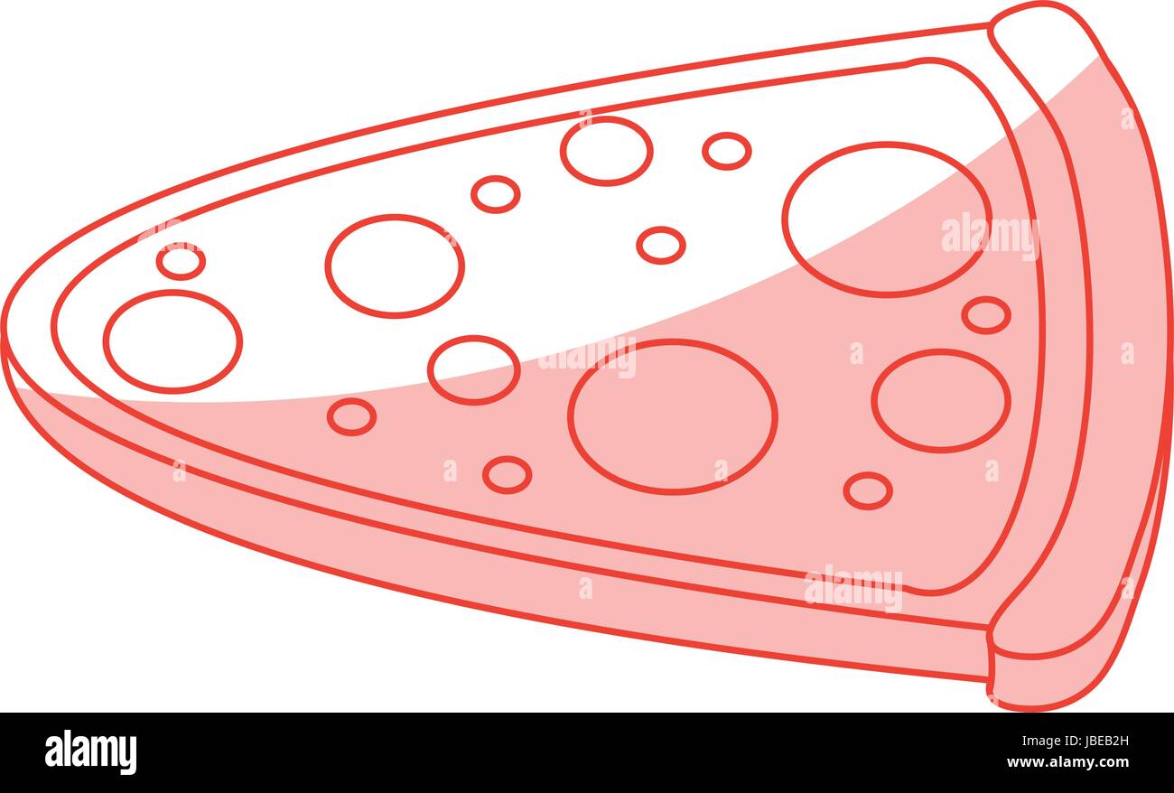 pizza shadow illustration Stock Vector Image & Art - Alamy