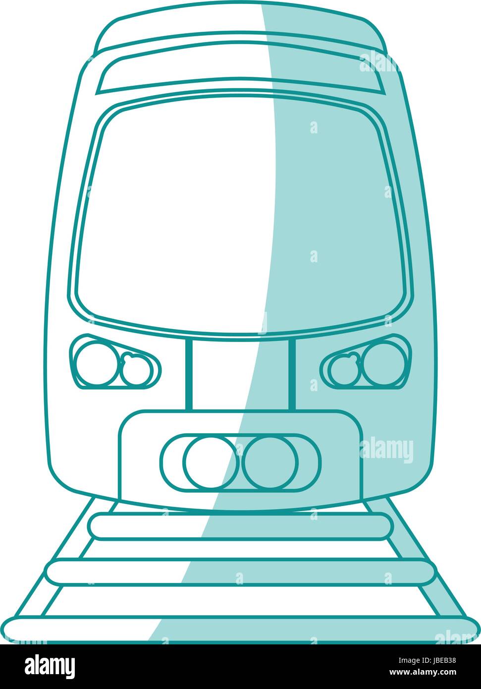 train shadow illustration Stock Vector Image & Art - Alamy