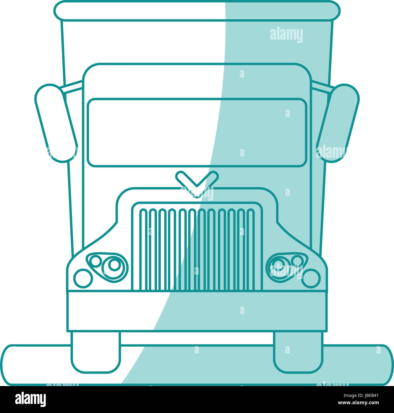 truck shadow illustration Stock Vector Image & Art - Alamy